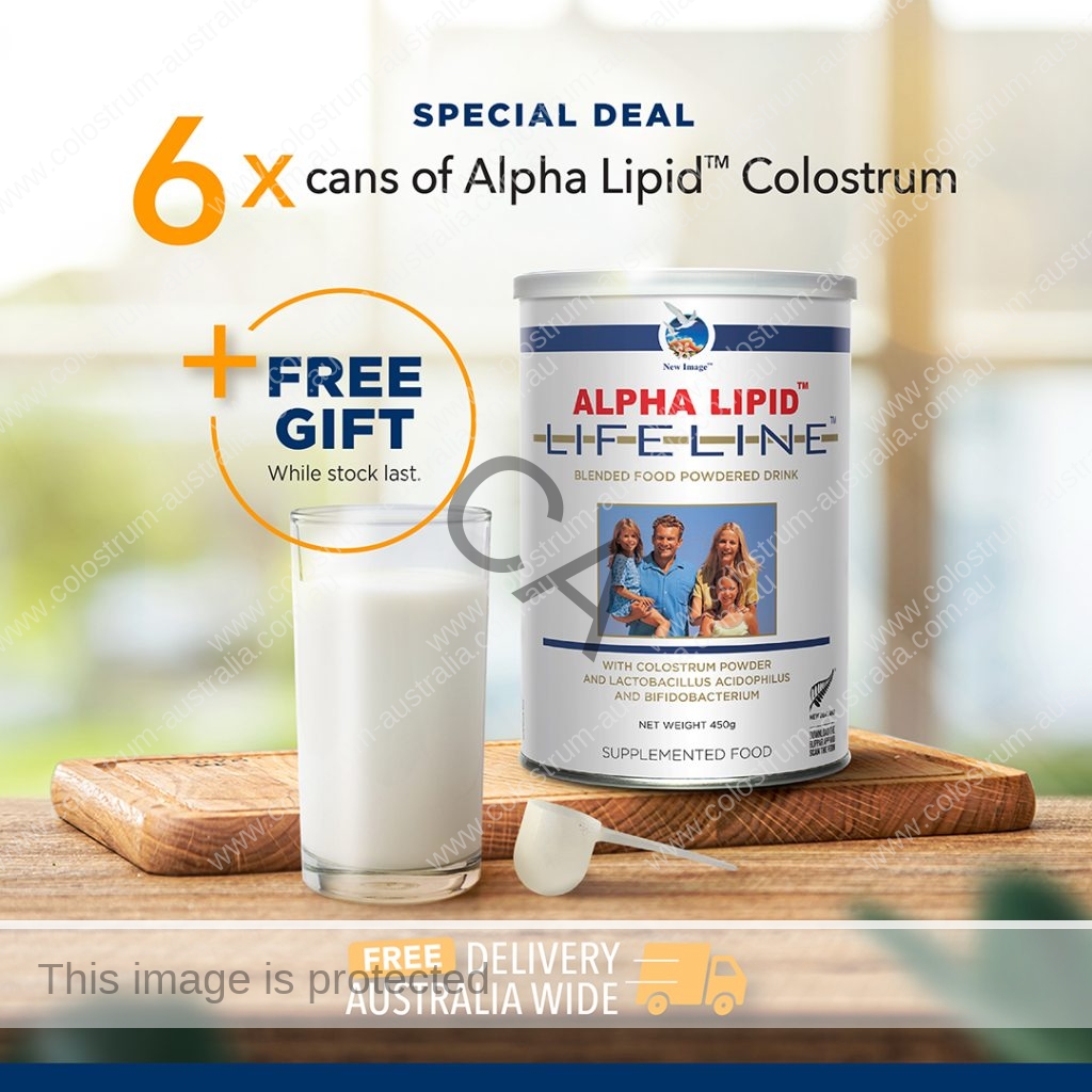 Alpha Lipid Lifeline Colostrum Immune Boosting for Greater Health